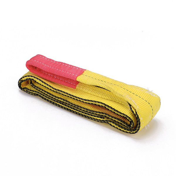 5 Inch Yellow Eye To Eye Webbing Lifting Sling – Webbinglinks