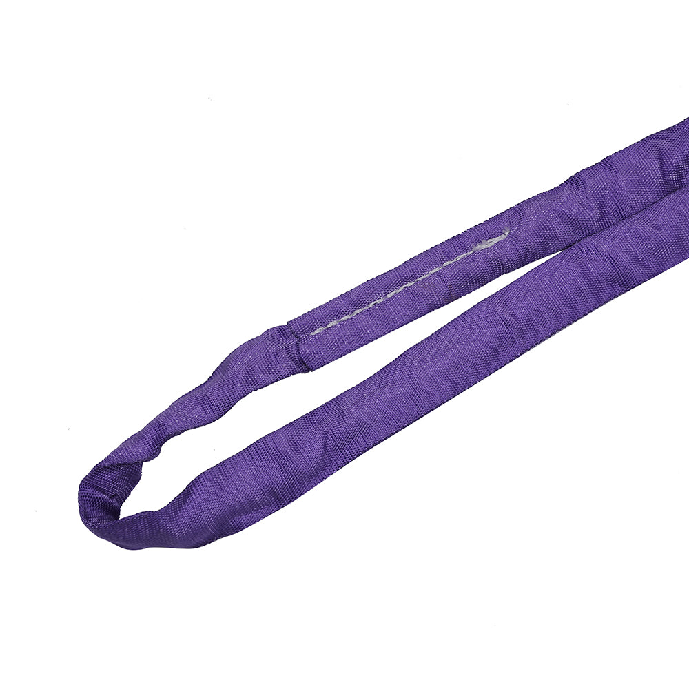 Polyester 1 Ton Purple Lifting Round Slings – Webbinglinks